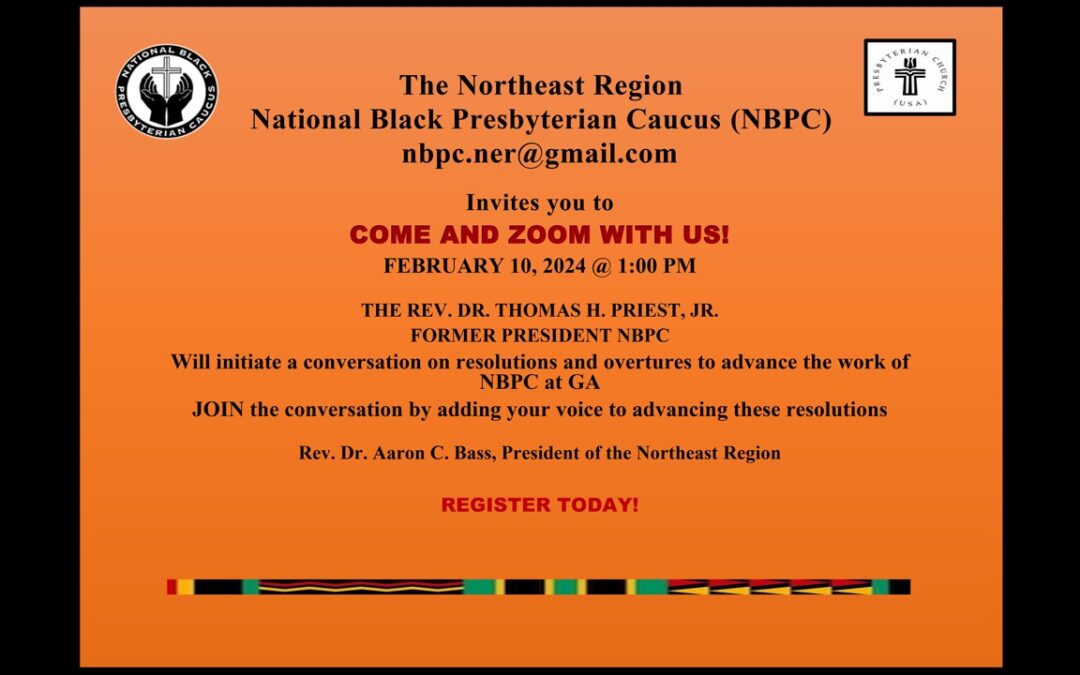 NBPC Posts - National Black Presbyterian Caucus (NBPC)